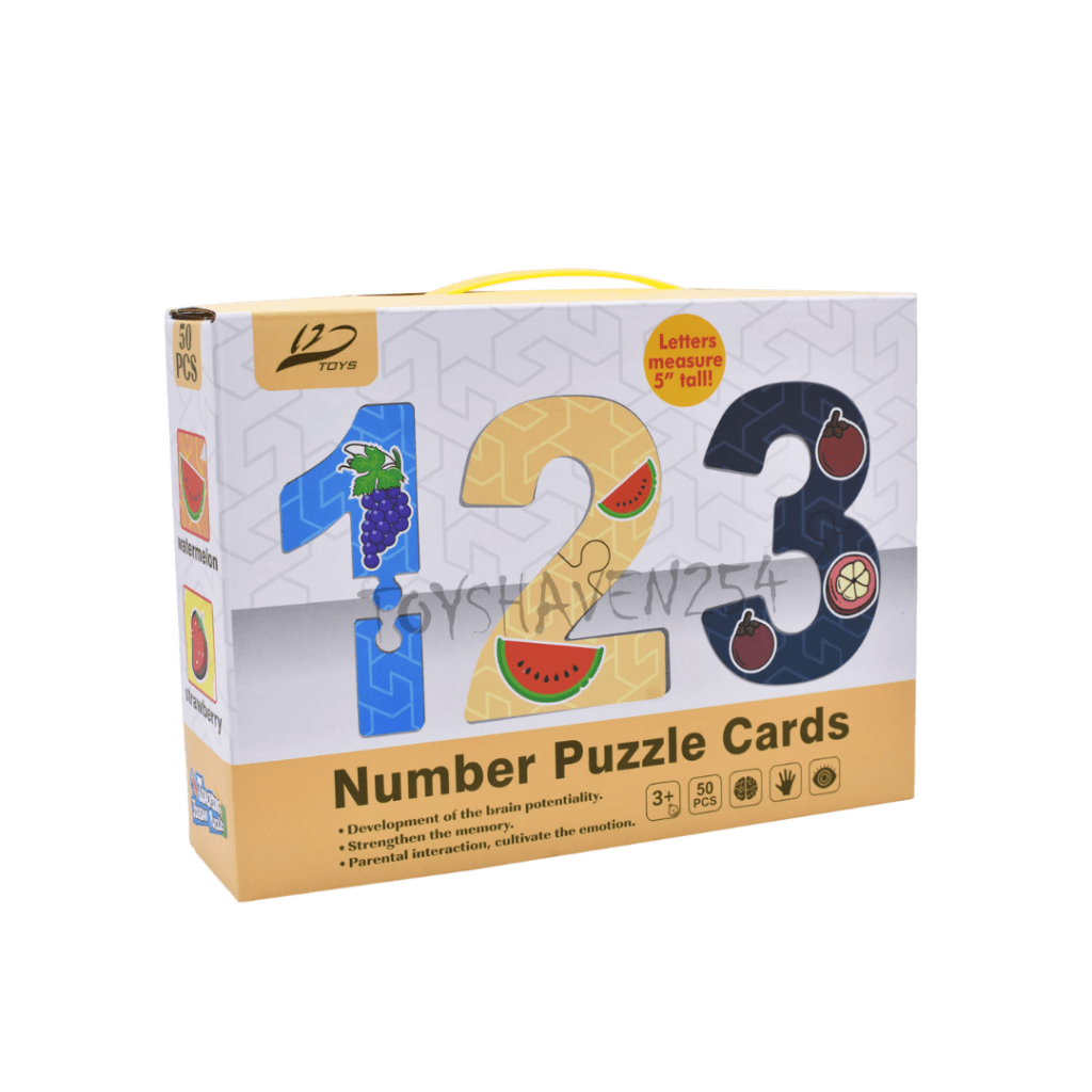 Numbers Puzzle Cards – Toys Haven 254