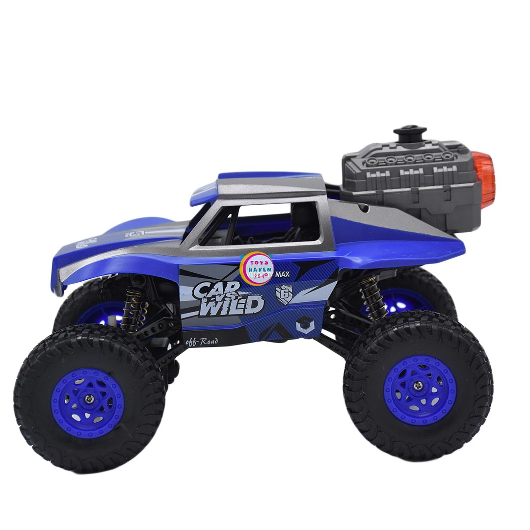 Spray Climbing Chargeable R/C Car – Blue – Toys Haven 254