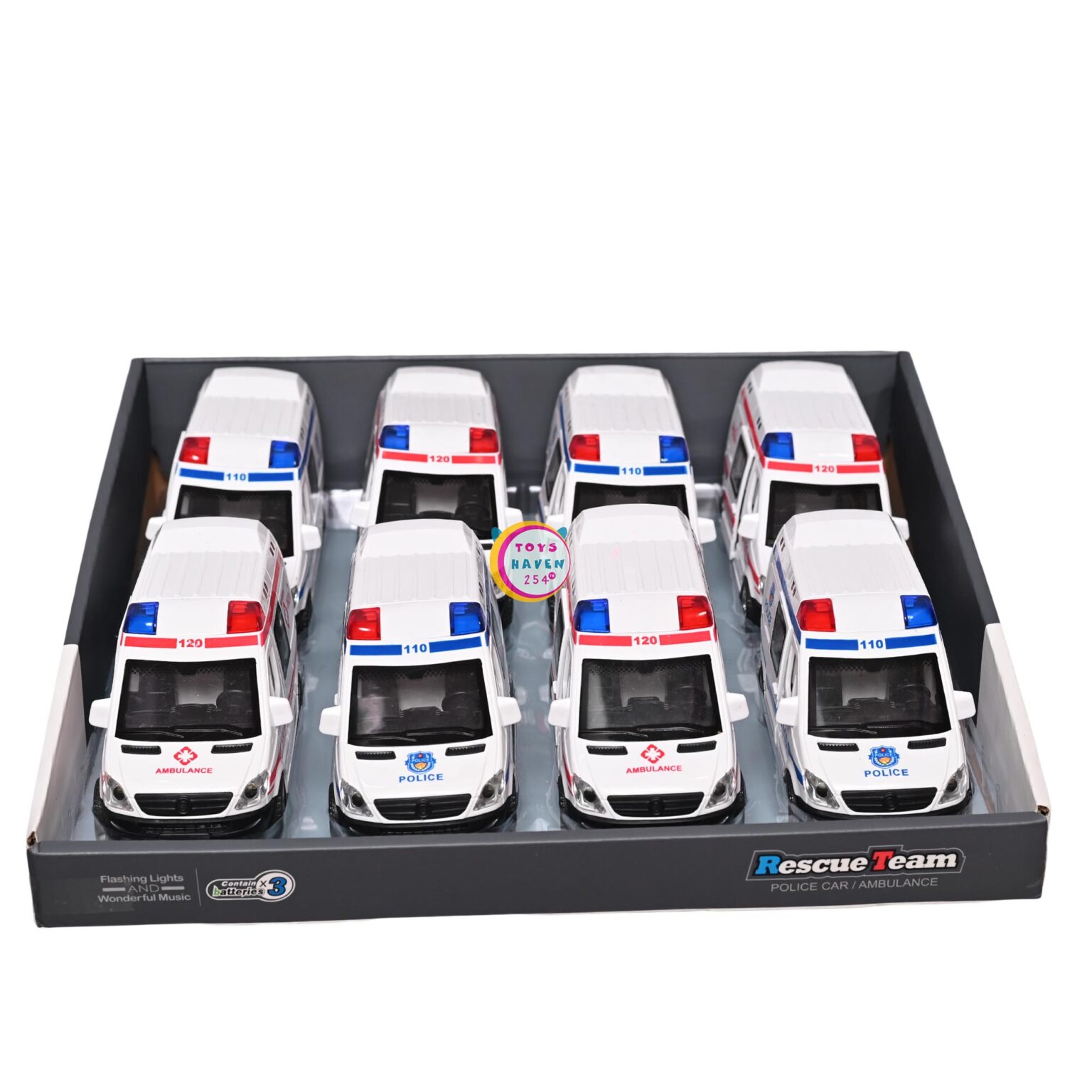 Police car – Open doors – Toys Haven 254